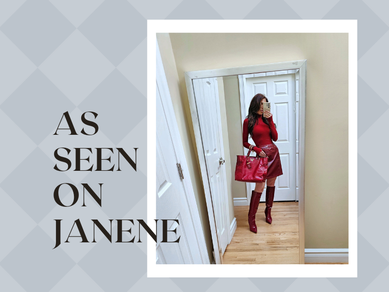 Get the Look: Dark Cherry Monochrome with Affordable Finds from Amazon ...